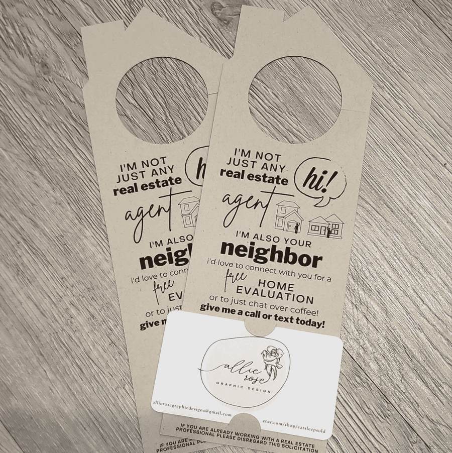21 Fun Real Estate Door Hanger Ideas to Inspire You