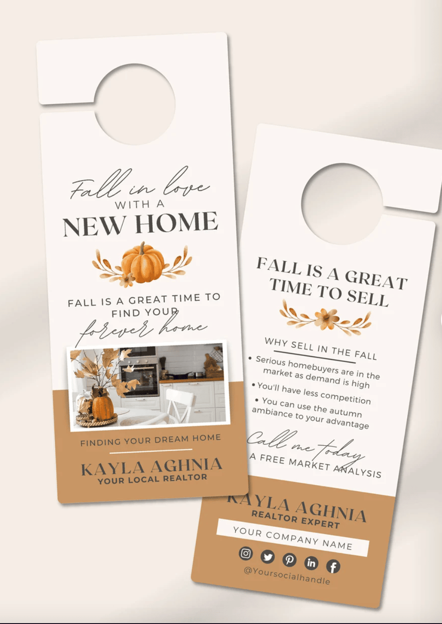 21 Fun Real Estate Door Hanger Ideas to Inspire You
