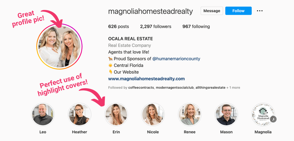 19 Gorgeous Realtor Instagram Bio Examples (+ Template)