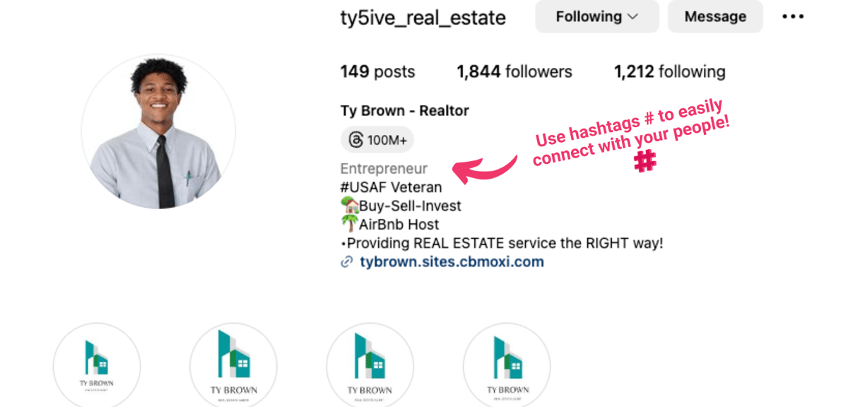 19 Gorgeous Realtor Instagram Bio Examples (+ Template)