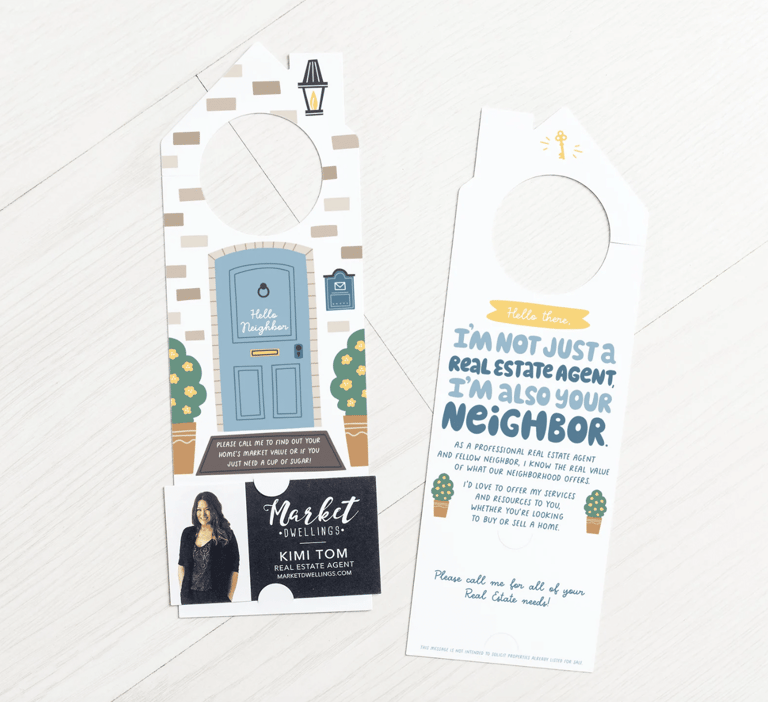 21 Fun Real Estate Door Hanger Ideas to Inspire You