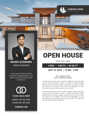 16 Free & Paid Open House Flyer Templates That Get Leads