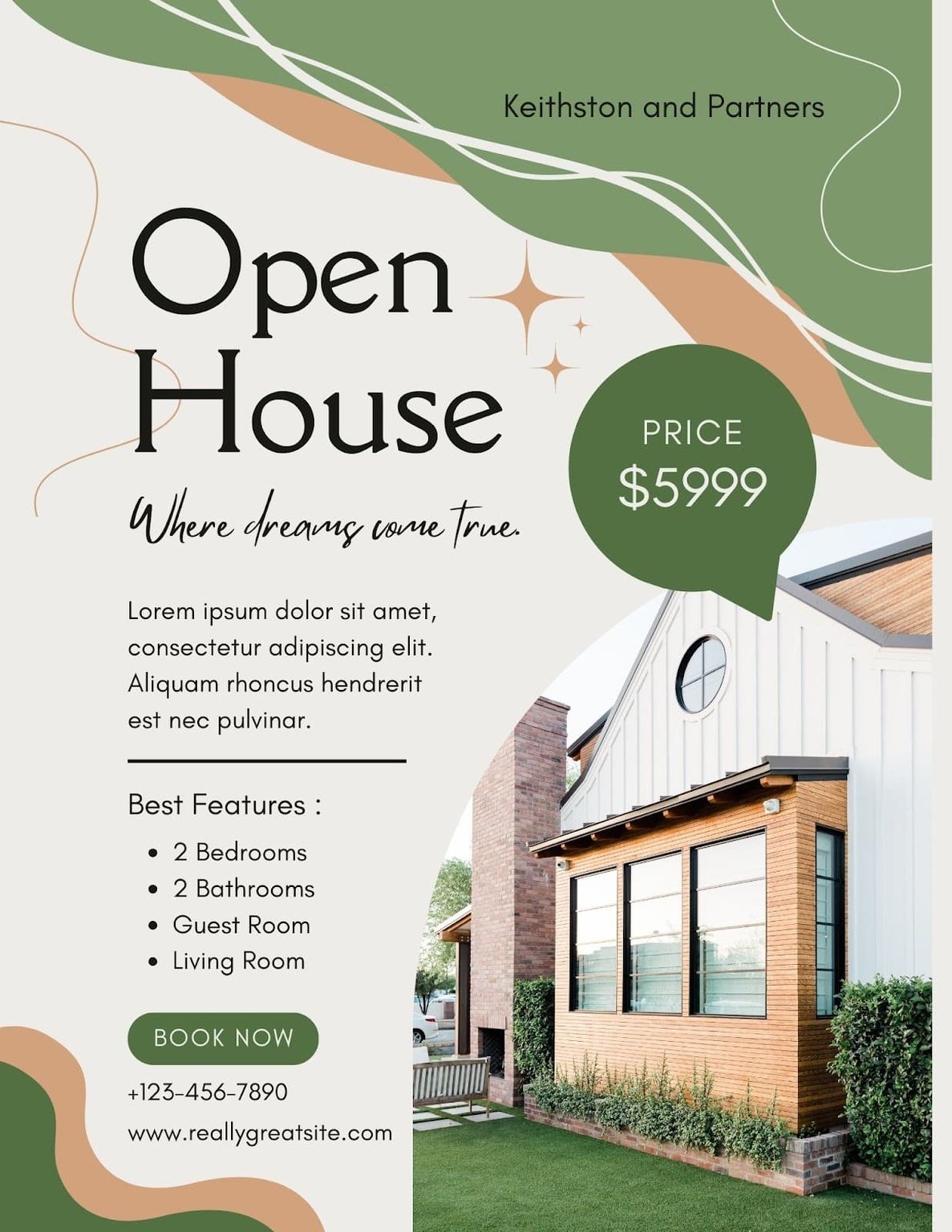 16 Free & Paid Open House Flyer Templates That Get Leads