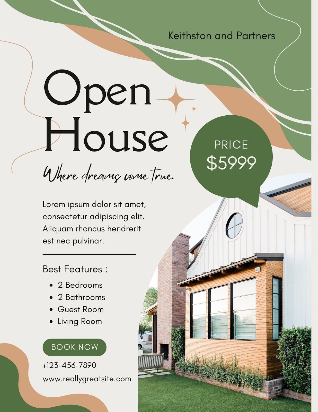 16 Free & Paid Open House Flyer Templates That Get Leads