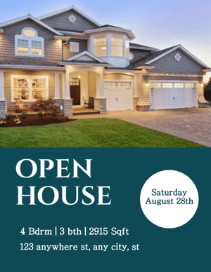 16 Free & Paid Open House Flyer Templates That Get Leads