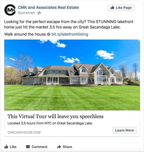 Real Estate Facebook Ads: 8 Best Practices & Examples for Agents