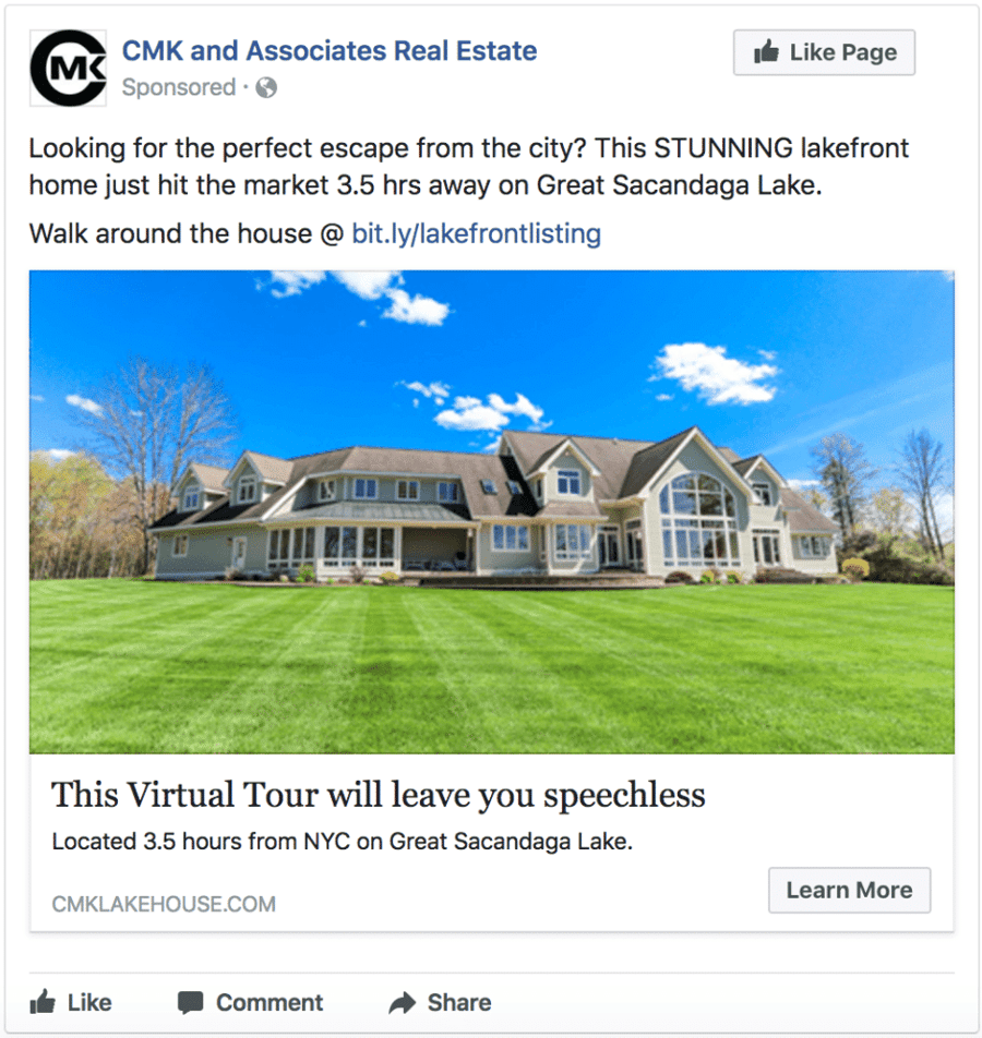 Real Estate Facebook Ads: 8 Best Practices & Examples for Agents