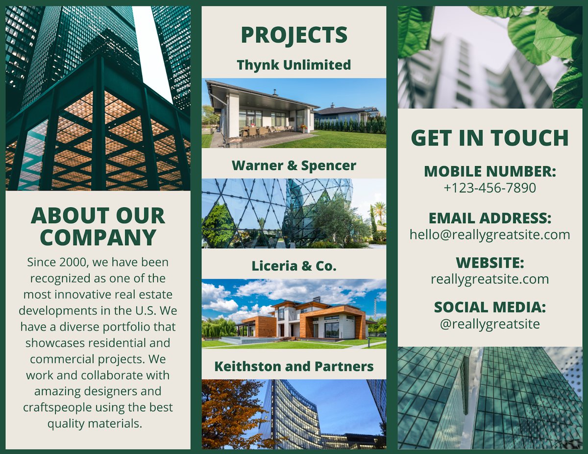 21 Real Estate Brochure Examples & Templates to Earn More