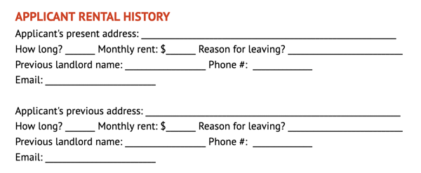 Free Rental Application Form Templates & What to Include